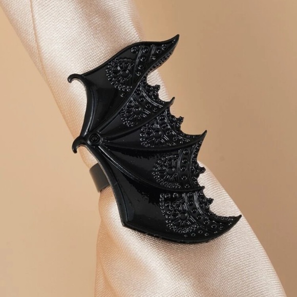 Kathrono | Jewelry | Awesome Steampunk Style Adjustable Bat Wing Ring ...